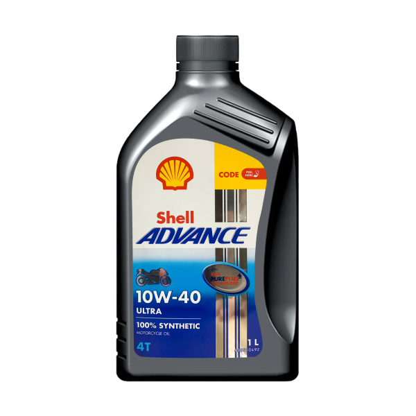 【SHELL】SHELL Advance 4T 10W40 全合成機油(1瓶) - 全聯全電商