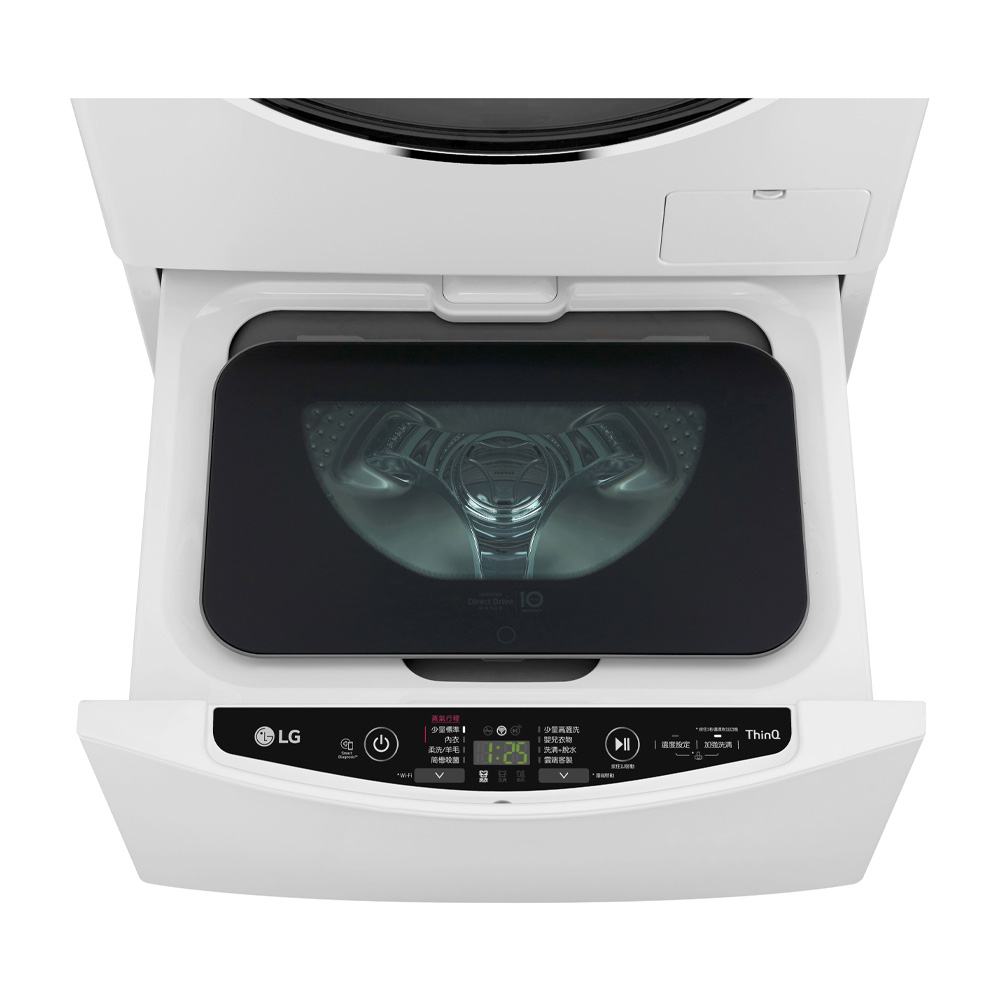【LG 樂金】LG 蒸氣WiFi Mini洗衣機2KG(送基本安裝)(WT-SD201AHW) - 全聯全電商