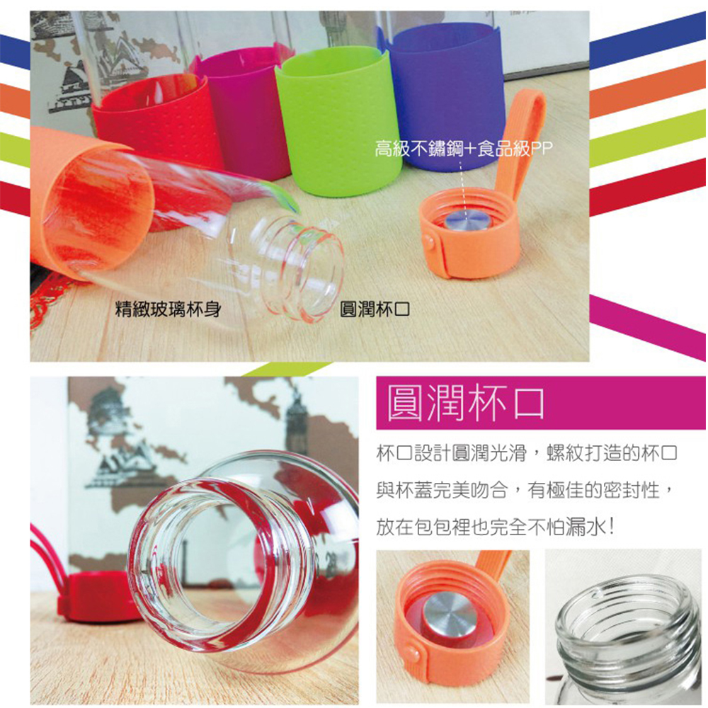 【KARY】高硼矽耐熱玻璃水杯520ml(2入) - 全聯全電商