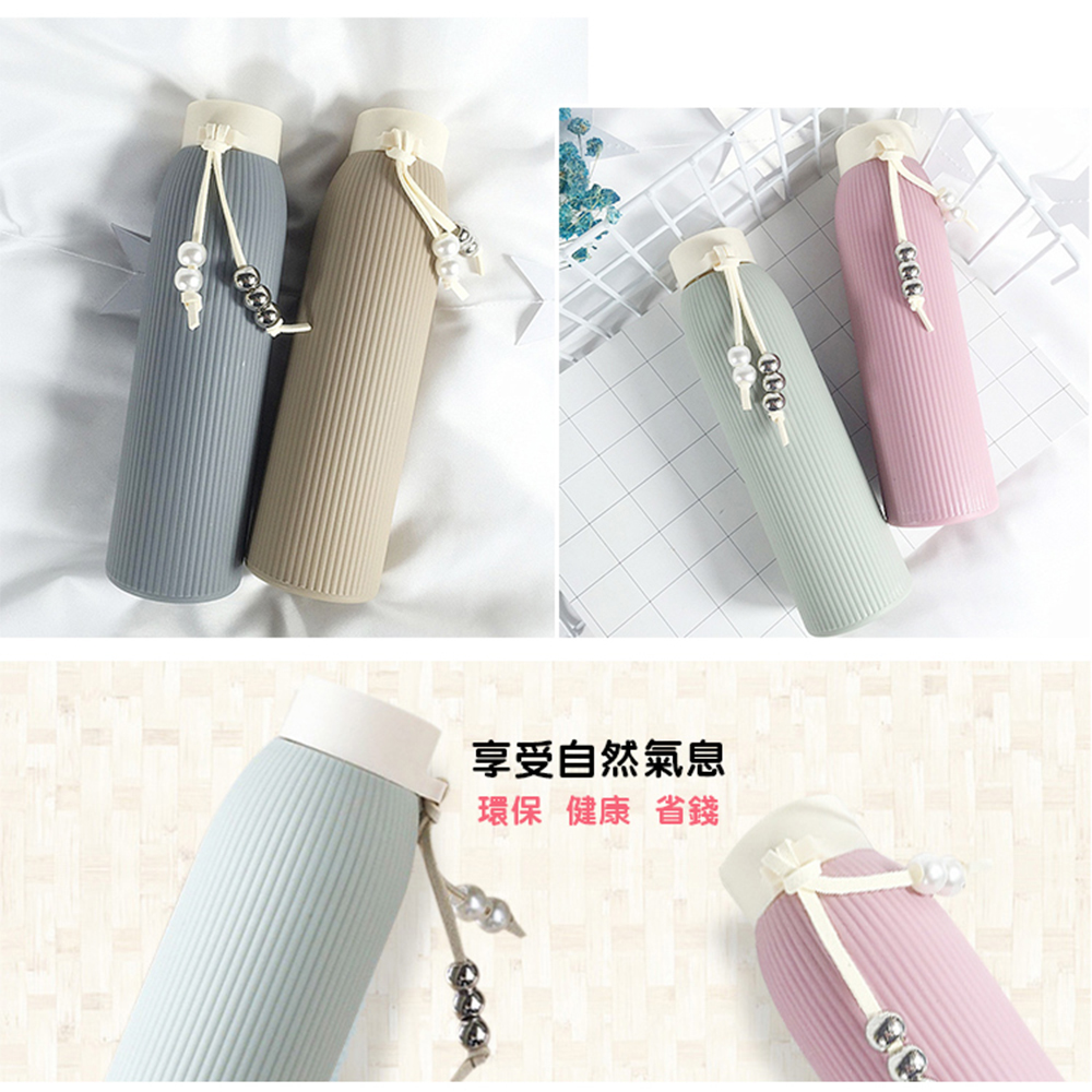 【KARY】直條紋玻璃水杯320ml(2入) - 全聯全電商