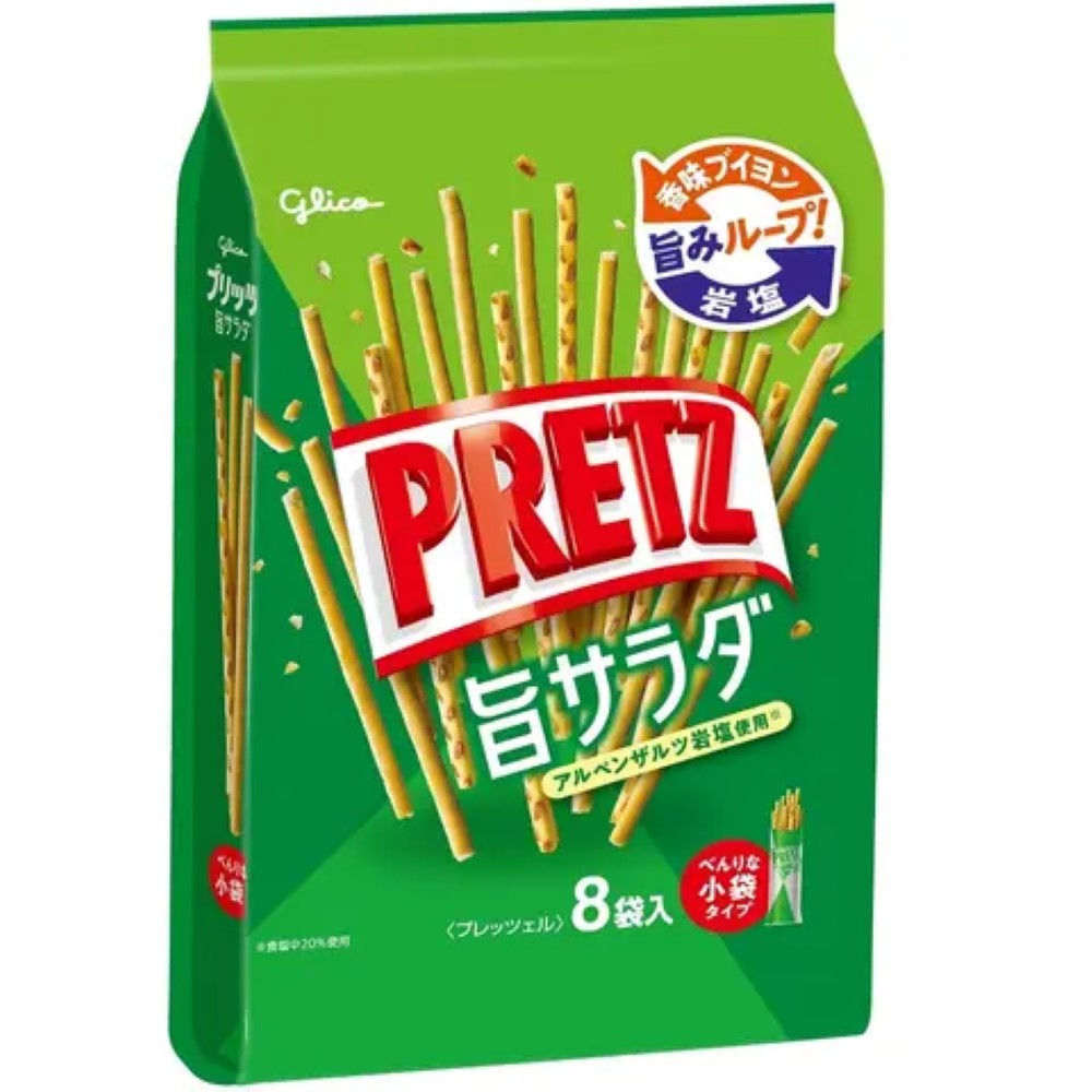 【Glico 格力高】PRETZ 野菜棒沙拉(118g) - 全聯全電商