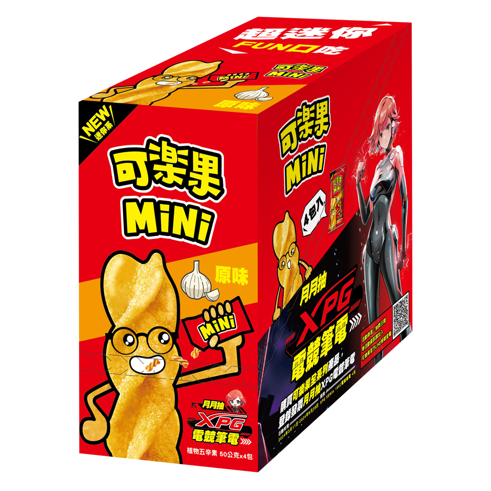 【可樂果】Mini原味(50g*4入) - 全聯全電商