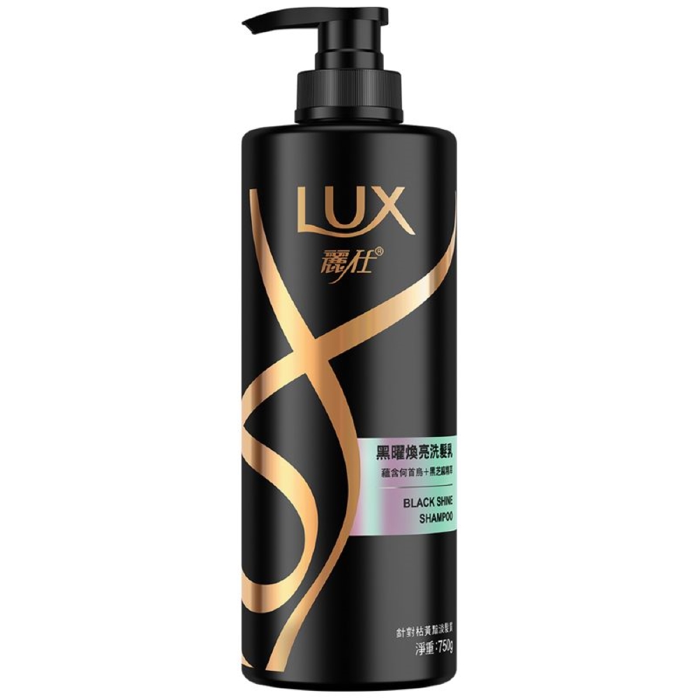 【LUX 麗仕】黑曜煥亮洗髮乳(750g) - 全聯全電商