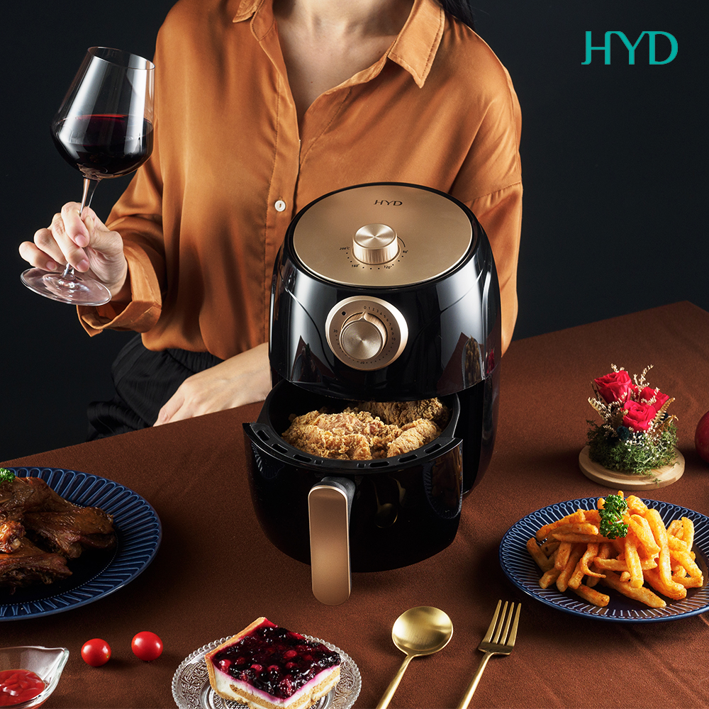 【HYD】絕美經典氣炸鍋D-552A(共4色) - 全聯全電商