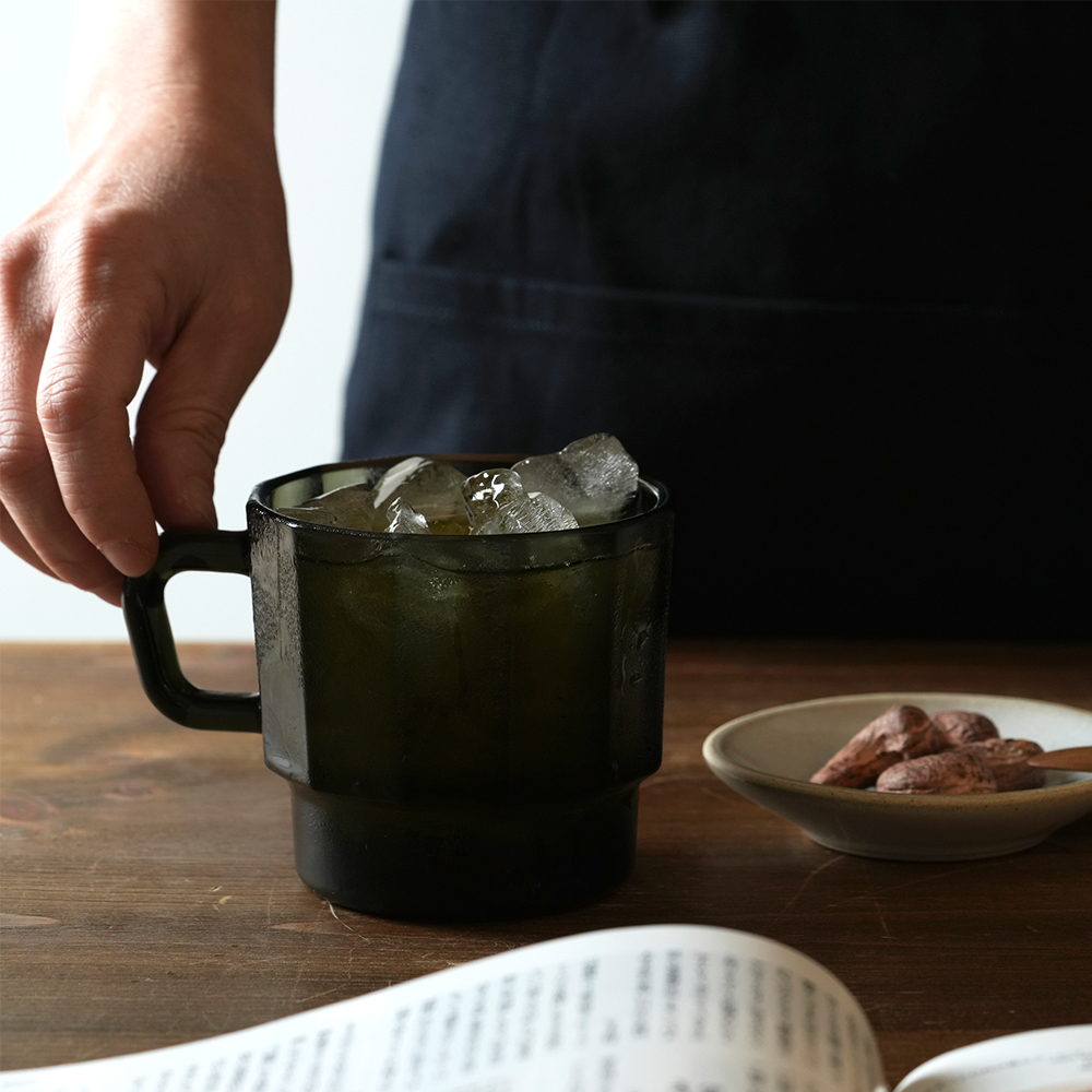 【HMM】W Glass玻璃杯(黑綠色) - 全聯全電商