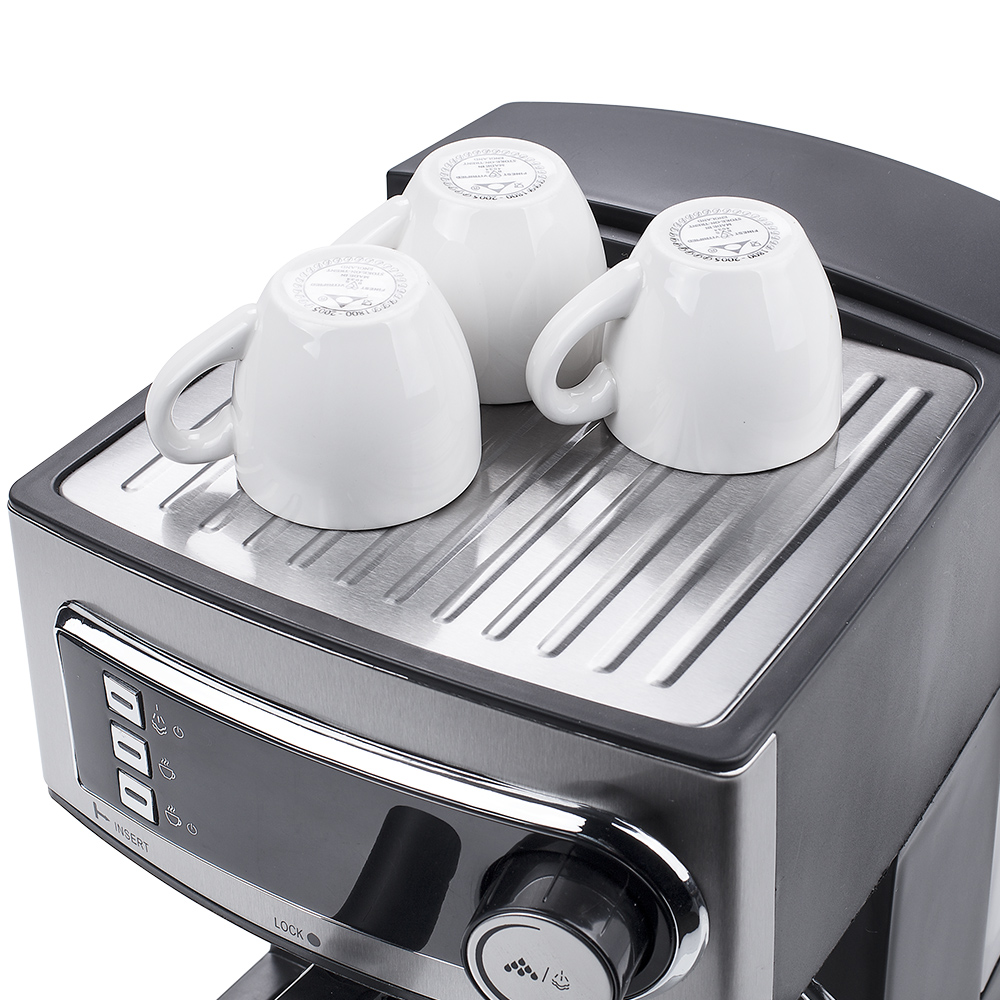 【PRINCESS 荷蘭公主】半自動義式濃縮咖啡機 贈不鏽鋼咖啡磨豆機(249407+221041) - 全聯全電商