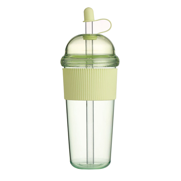 【FJ】大口徑奶茶杯(630ml-綠色) - 全聯全電商