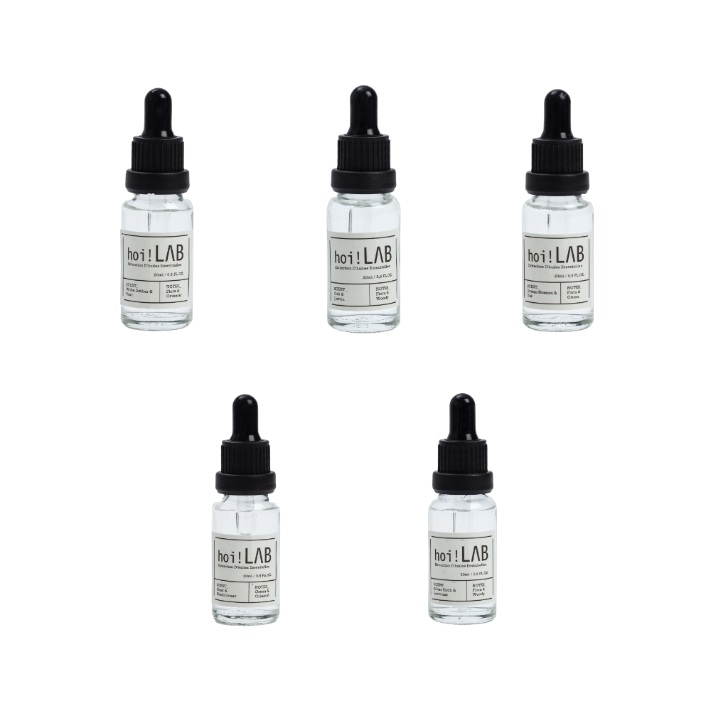 【hoi!LAB】實驗室乾燥花 香氛精油20ml(居家香氛/辦公室小物/交換禮物) - 全聯全電商