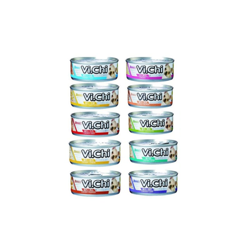 【Vi.Chi 維齊】狗罐 80g(*48入組 (滿1399元，送UDog犬糧400g一包)) - 全聯全電商