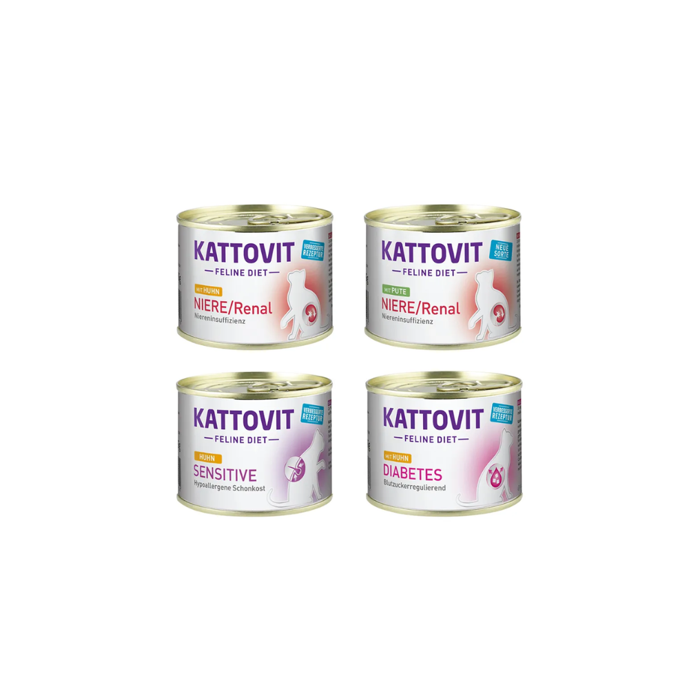 【Kattovit 康特維】貓咪處方罐 185g(*12入組 (下單數量2+贈神仙磚一個)) - 全聯全電商