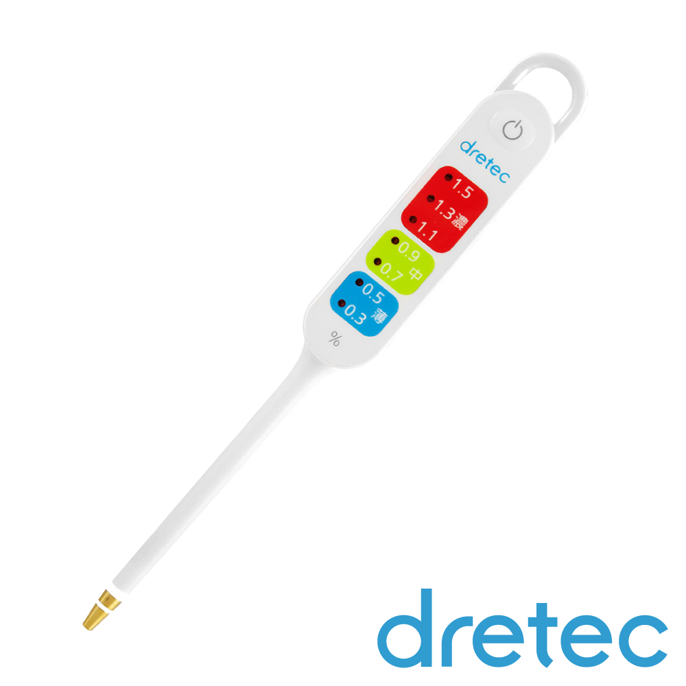 【DRETEC】健康電子鹽度計-白色(EN-900WT) - 全聯全電商