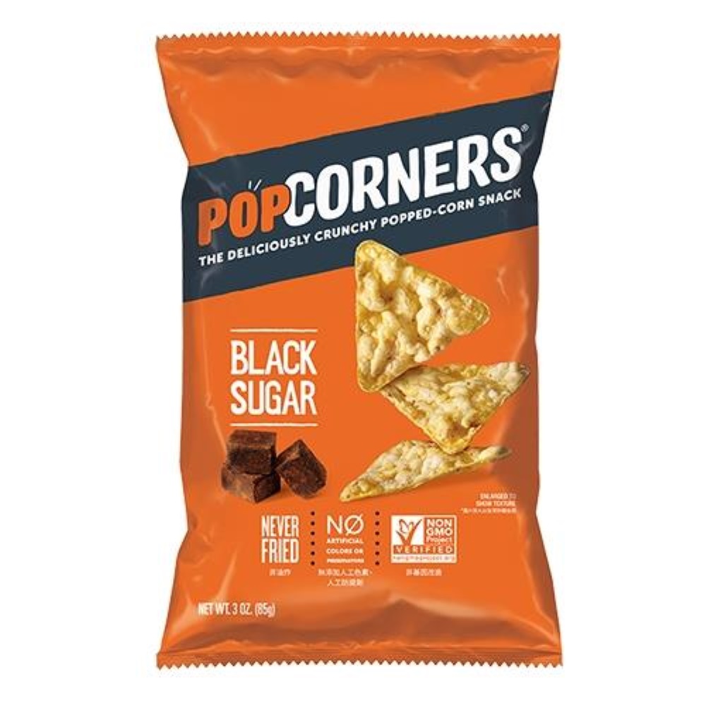 【POPCORNERS】爆米花脆片黑糖口味(85g) - 全聯全電商