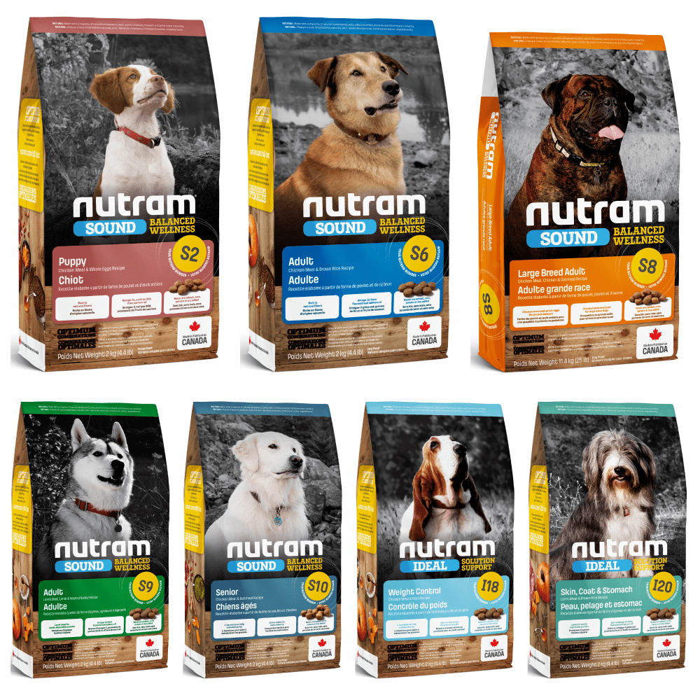 【nutram 紐頓】幼犬 成犬 老犬 S2 S6 S8 S9 S10 I18 I20-11.4KG(體重控制犬 三效強化犬 大型成犬 幼犬 ...