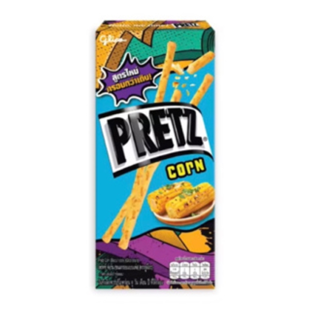 【格力高】泰國PRETZ 玉米風味餅乾棒(22公克) - 全聯全電商