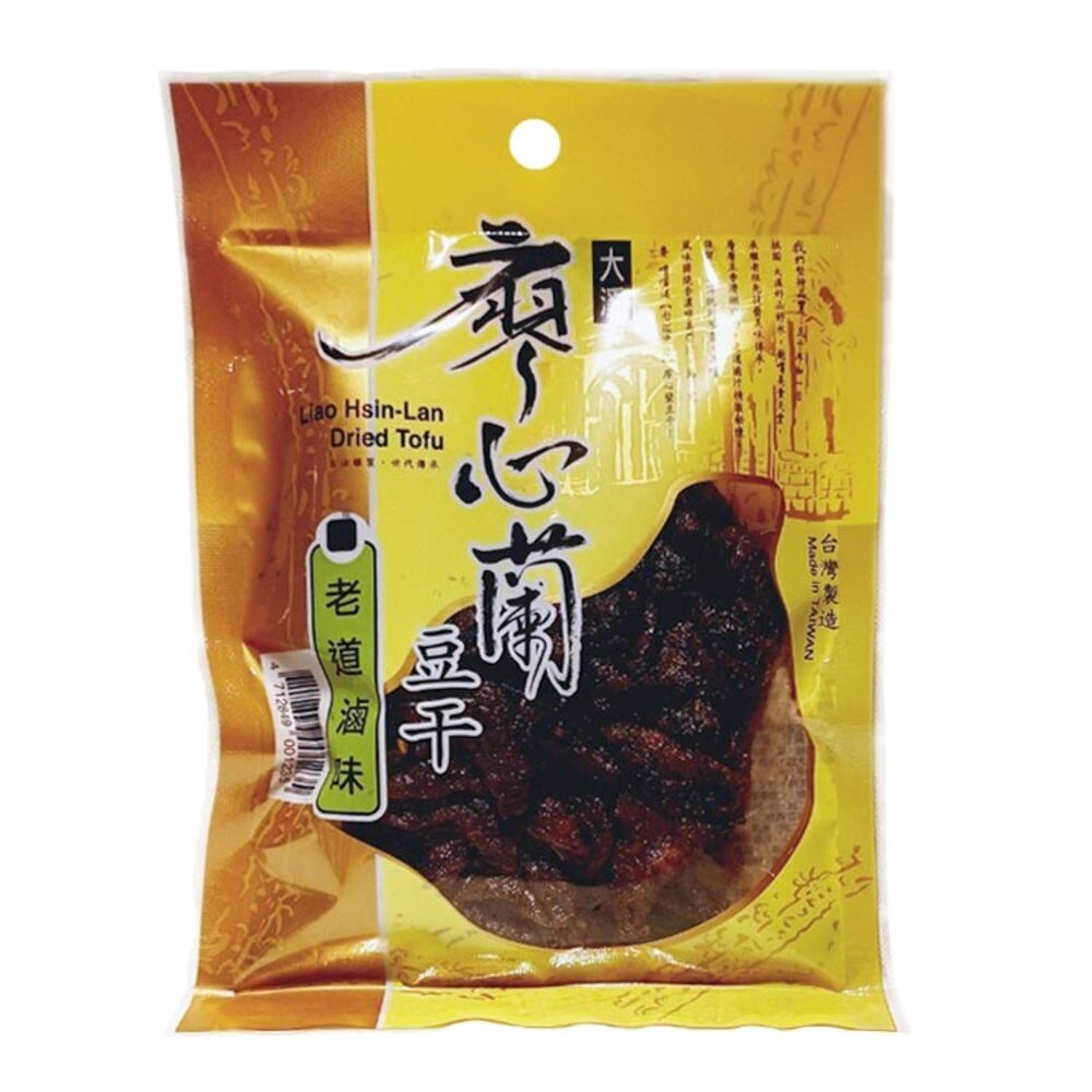 【統記】廖心蘭老道滷味豆干(110g) - 全聯全電商