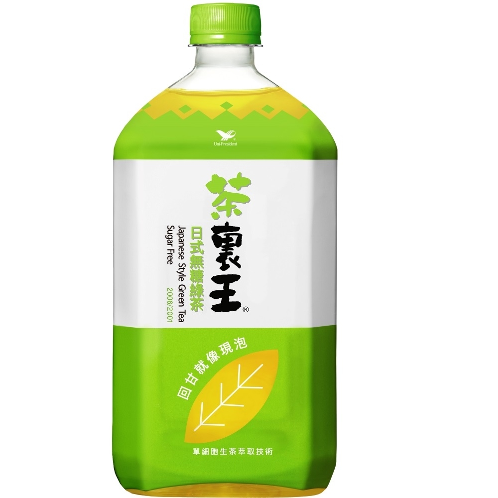 【茶裏王】日式無糖綠茶(975ml*12入) - 全聯全電商