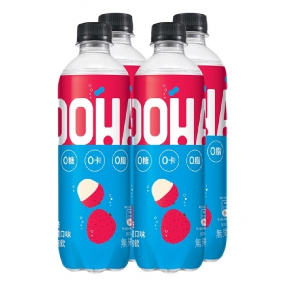 【OOHA】荔枝乳酸口味(500ml*24入) - 全聯全電商