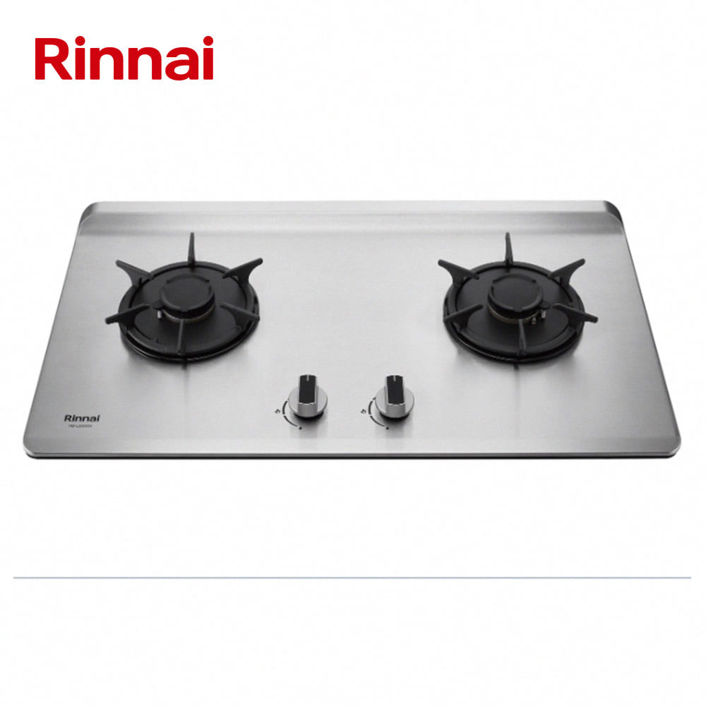 【Rinnai 林內】RB-L2600S檯面式彩焱二口爐(限北北基地區購買)(-NG1/LPG(限北北基地區購買)) - 全聯全電商