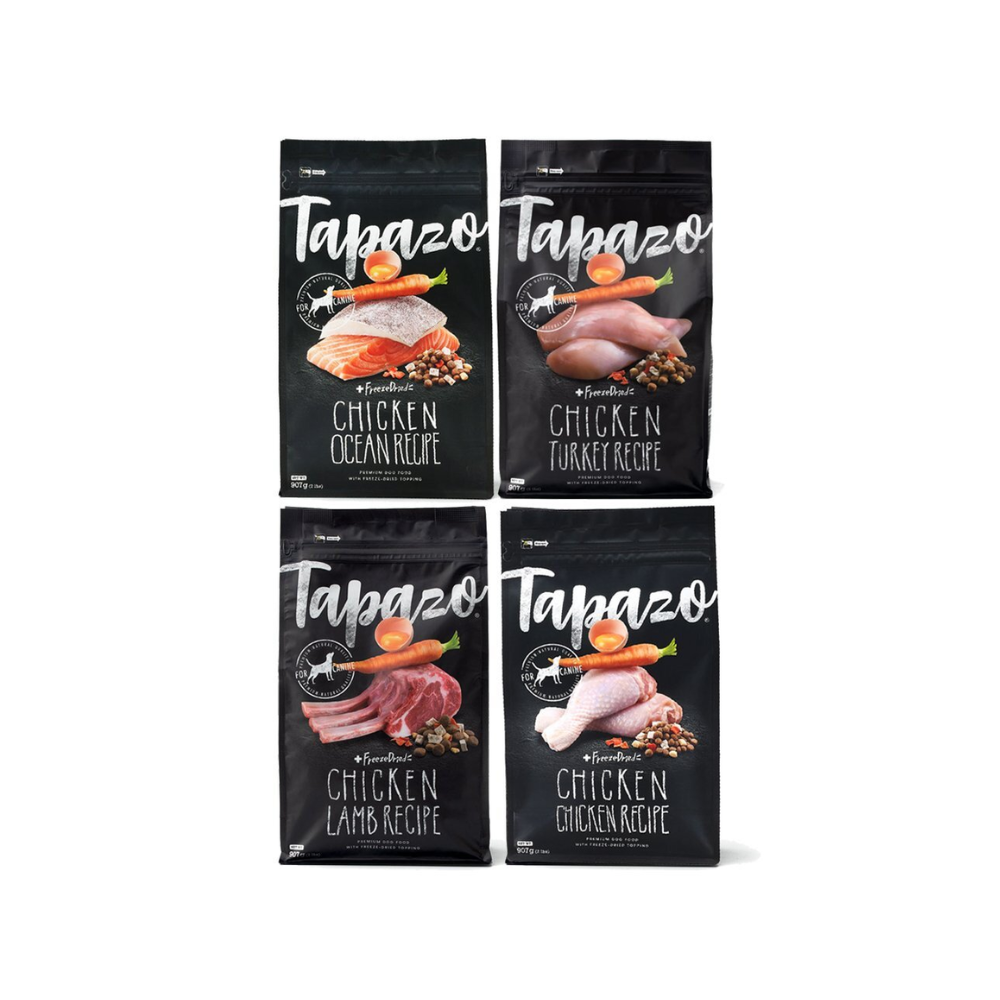 【TAPAZO特百滋】凍乾三重奏-犬低敏配方 6.8kg(15lbs) 犬糧(*1入 (下標數量2+贈神仙磚一個)) - 全聯線上購-隔日達平台