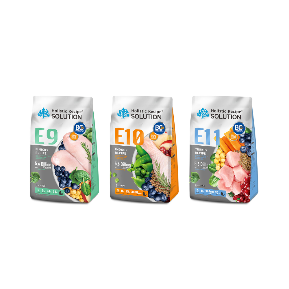 【SOLUTION 耐吉斯】E9~E11無穀貓配方飼料 4.5LB(2.04kg)(*1入 (下單數量2+贈神仙磚一個)) - 全聯全電商