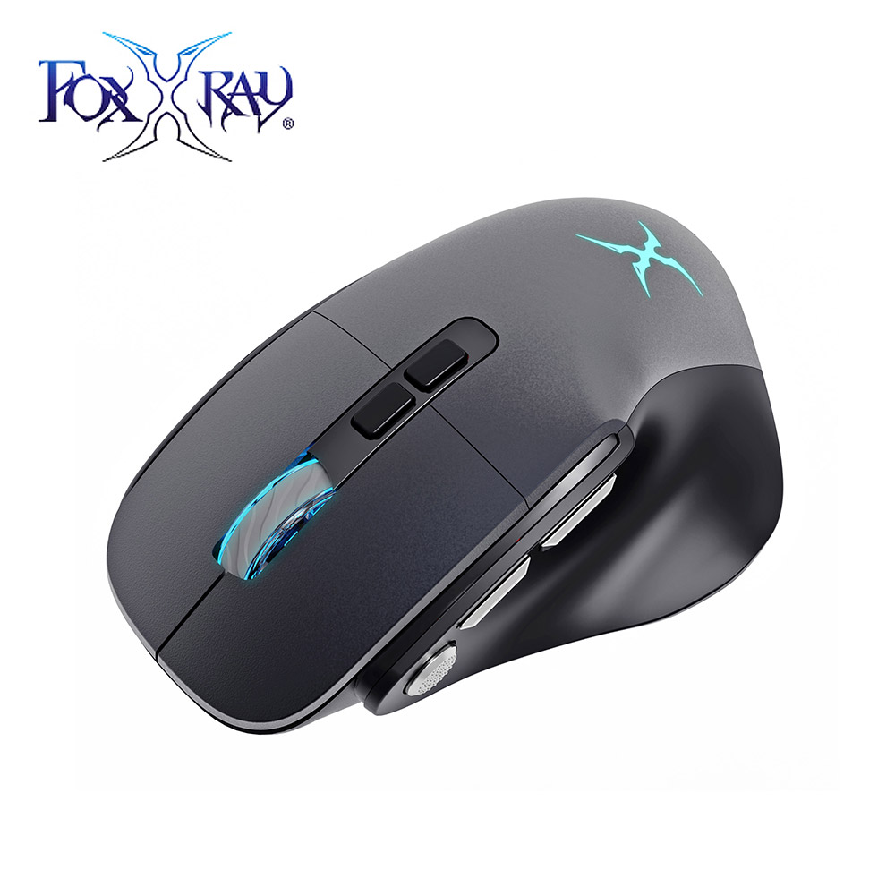 【FOXXRAY 狐鐳】FXR-SMW-80 多鍵人體工學無線電競滑鼠(洗鍊經典的人體工學握感24G無線自由操控) - 全聯全電商