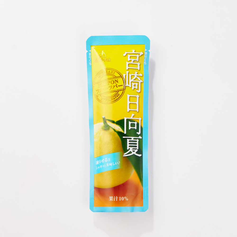 【GOLD-PAK】宮崎日向夏柑橘風味果汁棒(80ml/效期較短，效期依包裝標示) - 全聯全電商