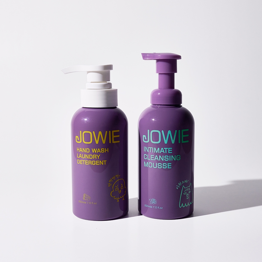 【JOWIE】2入組💝私密肌清潔慕斯(任選香調)＆衣物手洗精私密達(200ml) - 全聯全電商