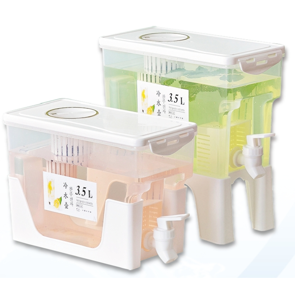 【KIYODO】涼夏冷水壺(3.5L-含座/顏色隨機出貨) - 全聯全電商