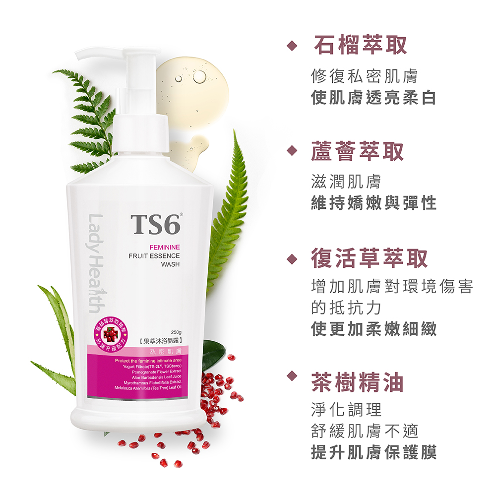 【TS6】果萃沐浴晶露(250g) - 全聯全電商