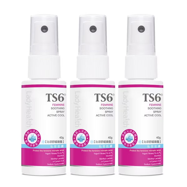 【TS6】沁涼舒緩噴霧(40gX3) - 全聯全電商