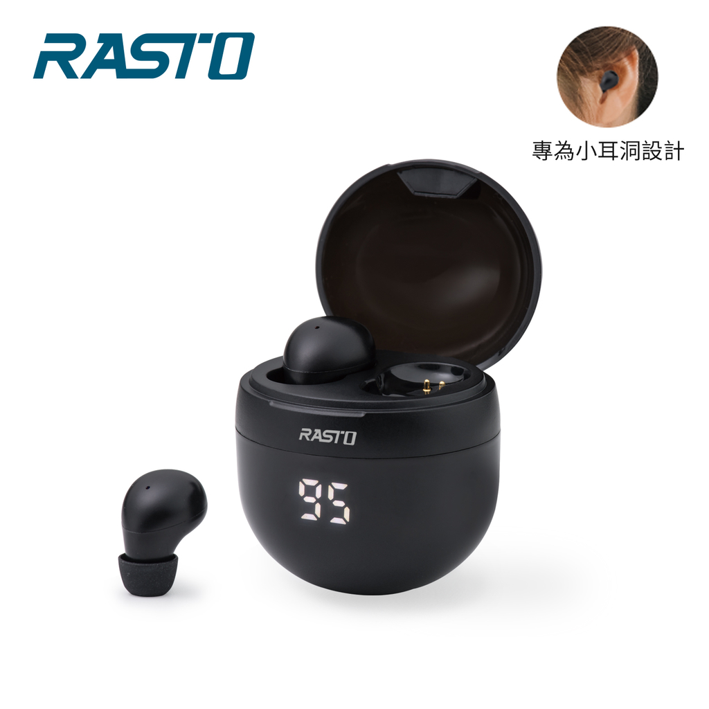 【RASTO 中景】RASTO RS61 小耳洞專用電顯藍牙耳機(R-EPA065) - 全聯全電商