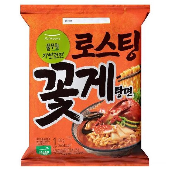 【圃美多 Pulmuone】花蟹海鮮風味拉麵(103g*4入) - 全聯全電商