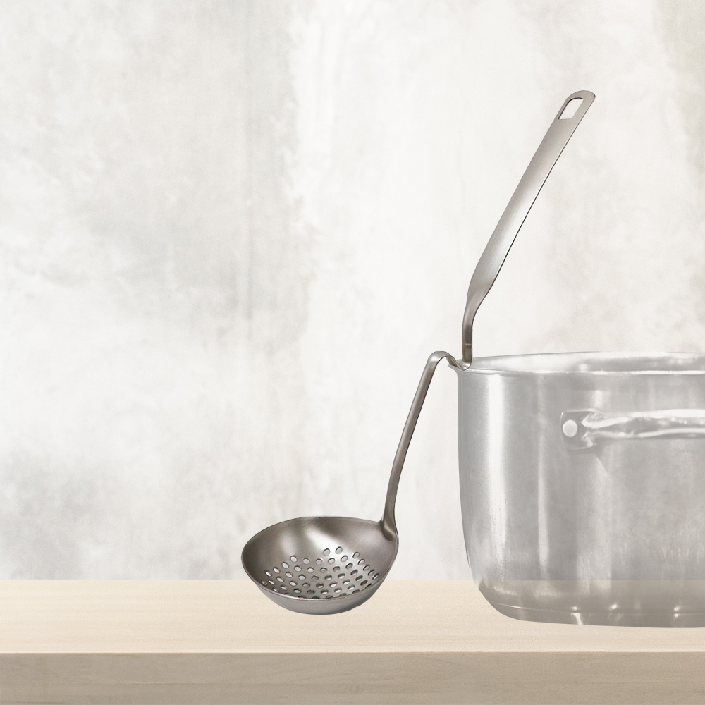 【KIYODO】 304不鏽鋼可掛式漏杓(2支) - 全聯全電商