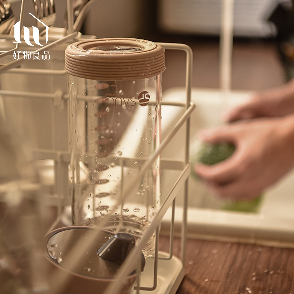 【好物良品】日本廚房免開蓋自動開合玻璃油壺(480ml) - 全聯全電商