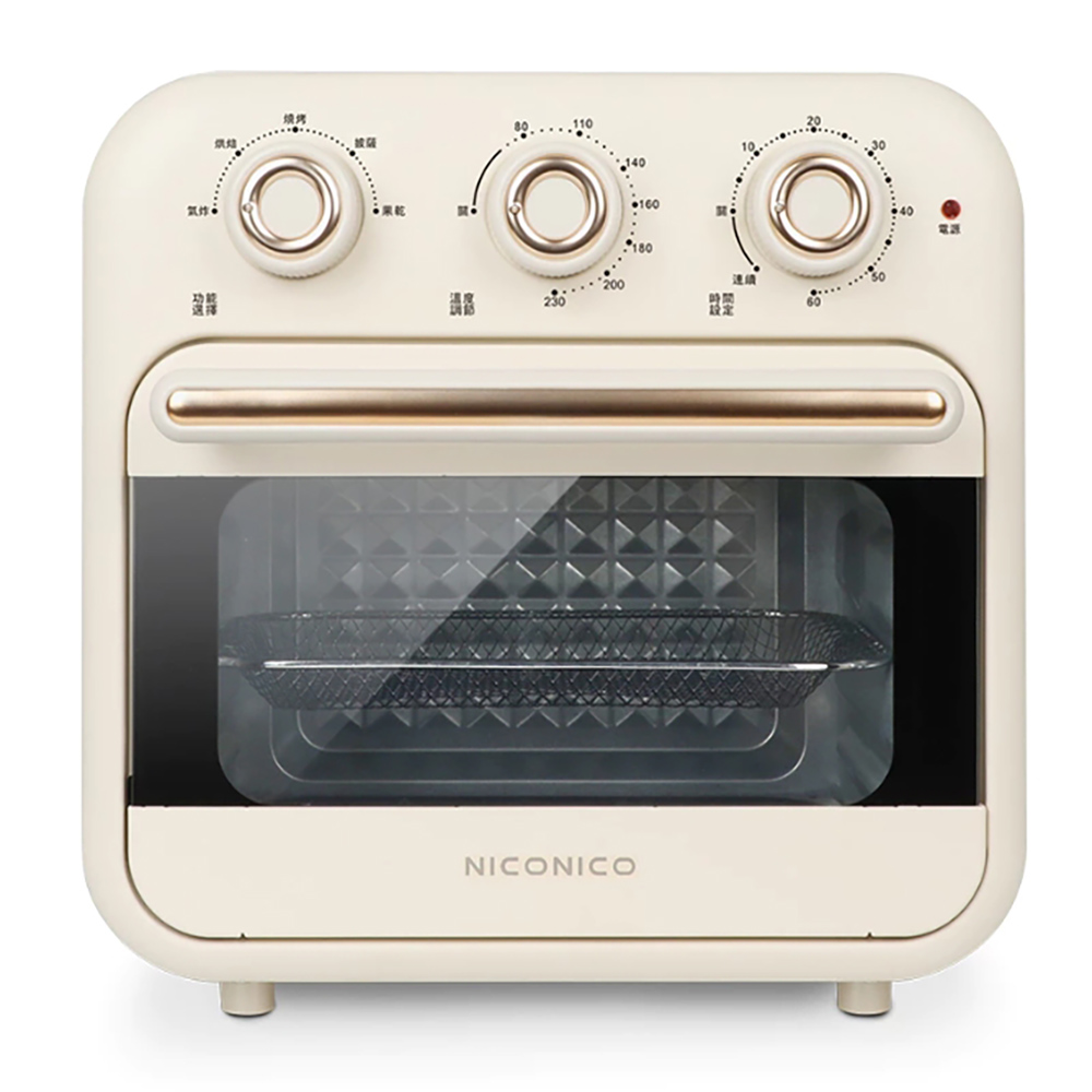 【NICONICO】16L多功能氣炸烤箱(NI-GB2307) - 全聯全電商