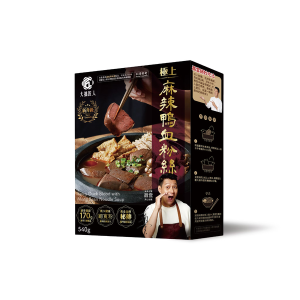 【匠拌麵】極上麻辣鴨血粉絲(540g) - 全聯全電商