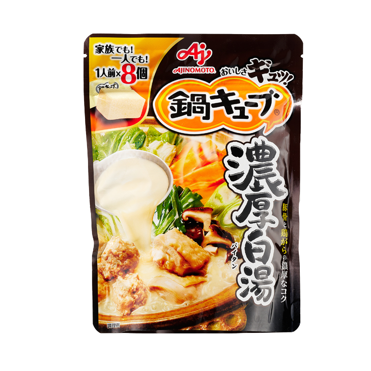 【AJINOMOTO】火鍋湯塊-濃厚雞湯風味(73g/8入) - 全聯全電商