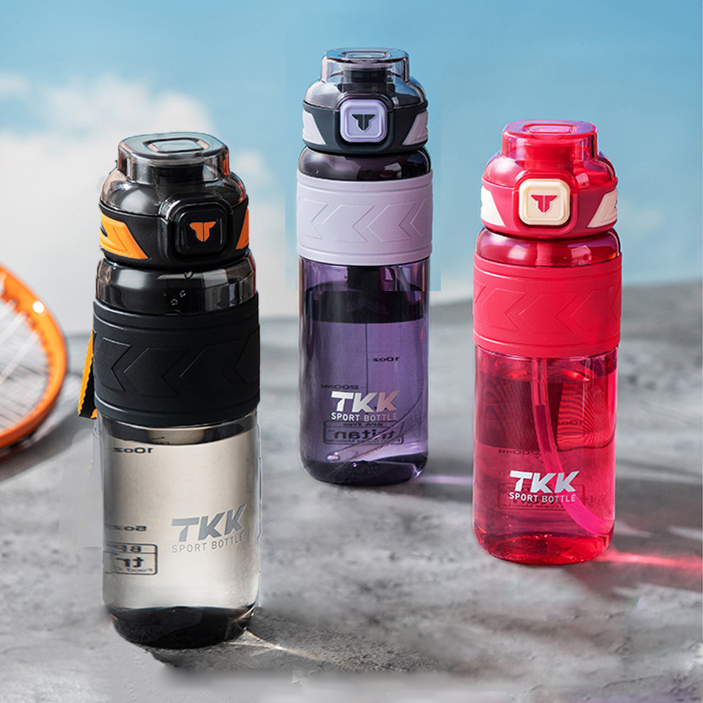 【TKK】美國進口Tritan邁越系列 手提式 兩用 運動水壺600ML((附提帶)) - 全聯全電商