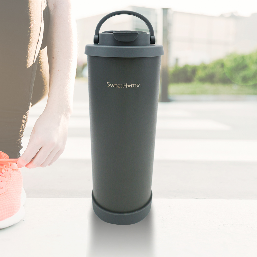 【一品川流】優得陶瓷鍍鈦吸管直飲兩用杯-830ml(1支) - 全聯全電商