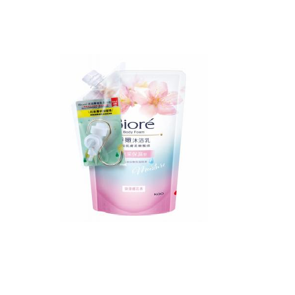 【Biore 蜜妮】淨嫩沐浴乳浪漫櫻花(650g含配件) - 全聯全電商