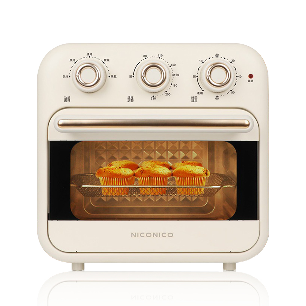 【NICONICO】16L油切氣炸烤箱(NI-GB2307) - 全聯全電商