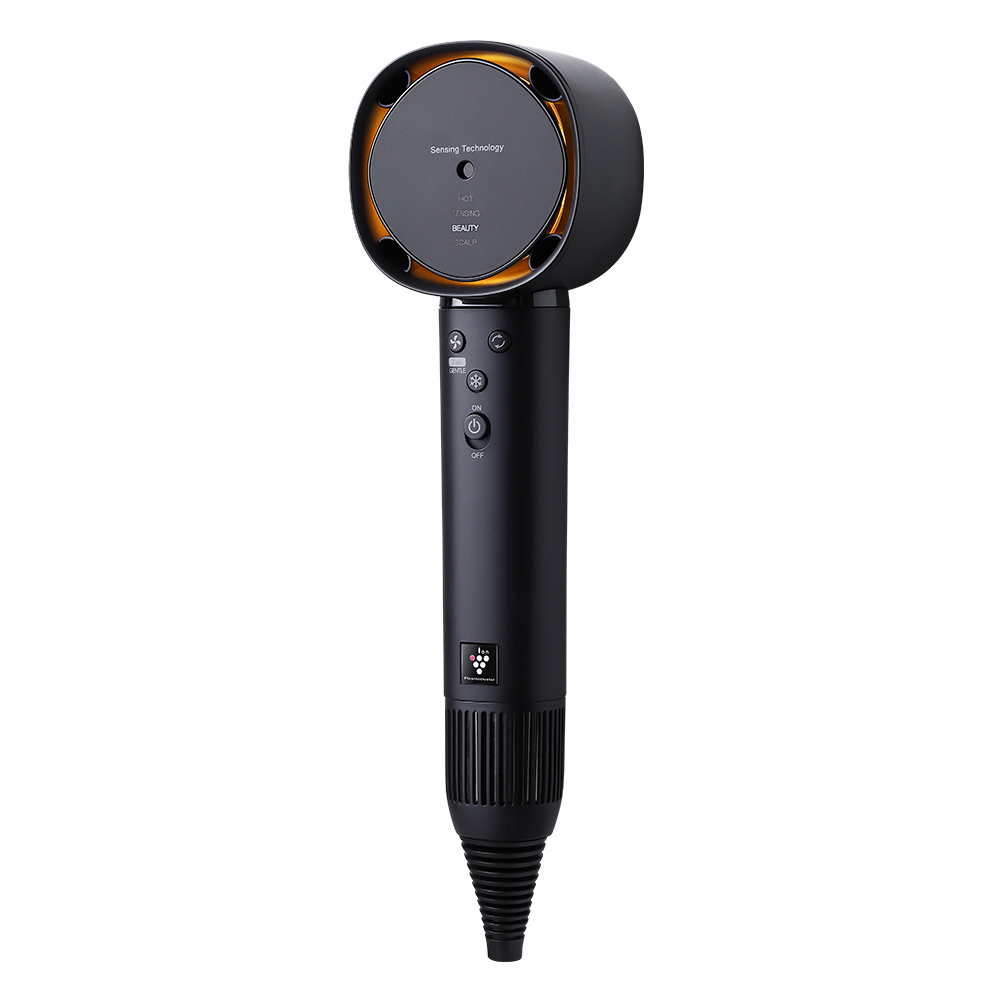 【SHARP 夏普】SHARP 夏普四氣流水潤溫控月光白吹風機 午夜黑(IB-WX901T-B) - 全聯全電商