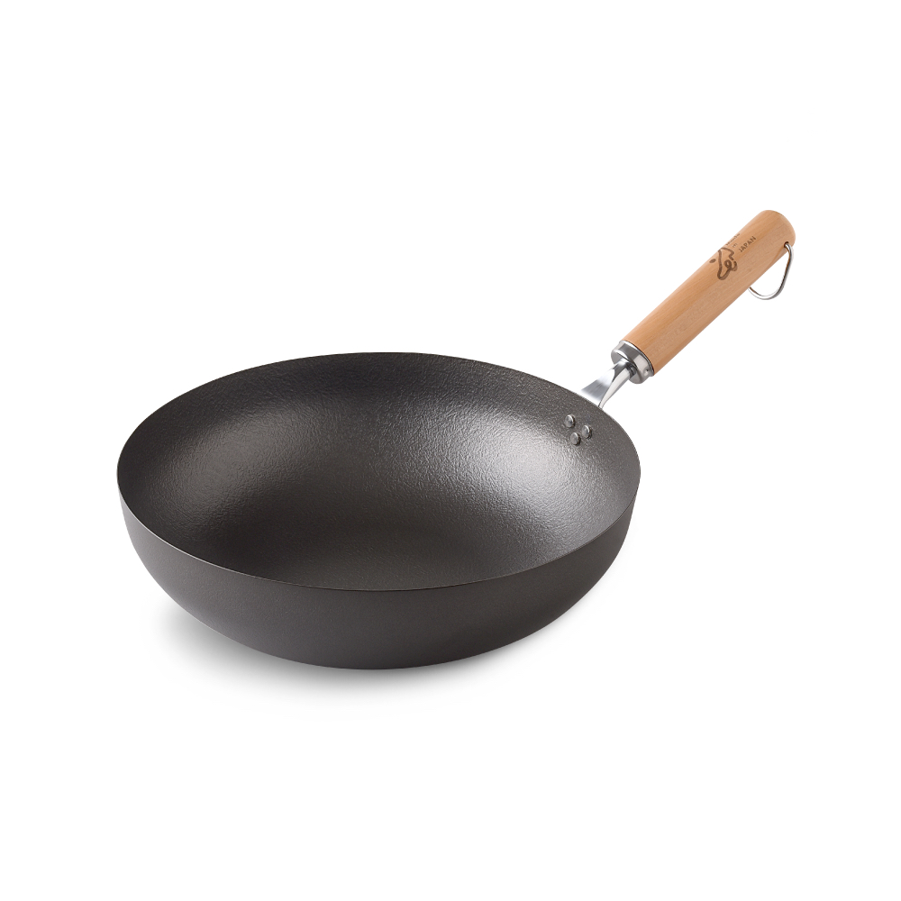 【Arnest】eN鐵防護中華鐵炒鍋_28cm (iH爐可用鍋 / 日本製) - 全聯全電商