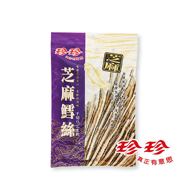 【珍珍】芝麻鱈絲(130g) - 全聯全電商