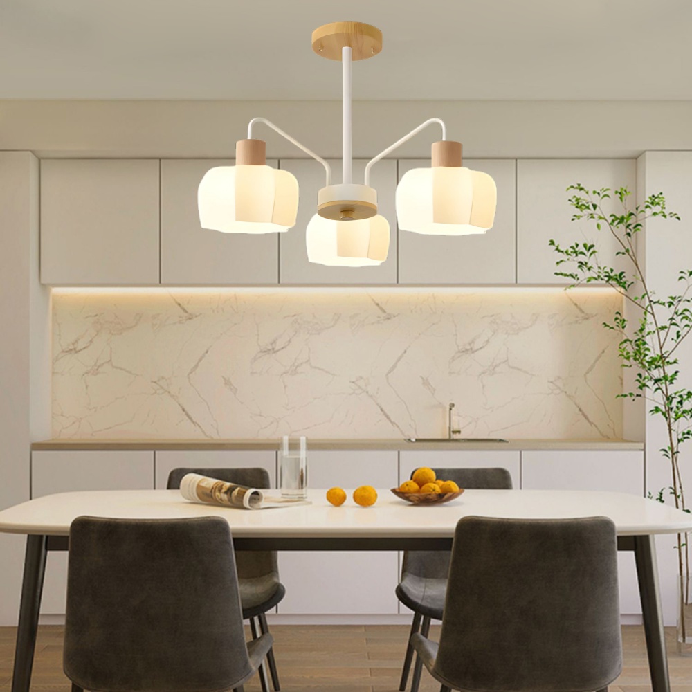 【光之饗宴】 風鈴花 3IC 半吸頂燈(E27) - 全聯全電商