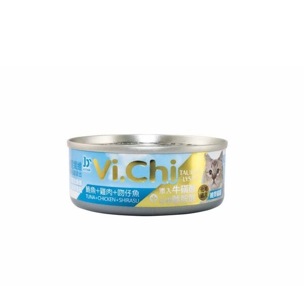 【Vi.Chi 維齊】化毛鮪魚+雞肉+吻仔魚(80g) - 全聯全電商