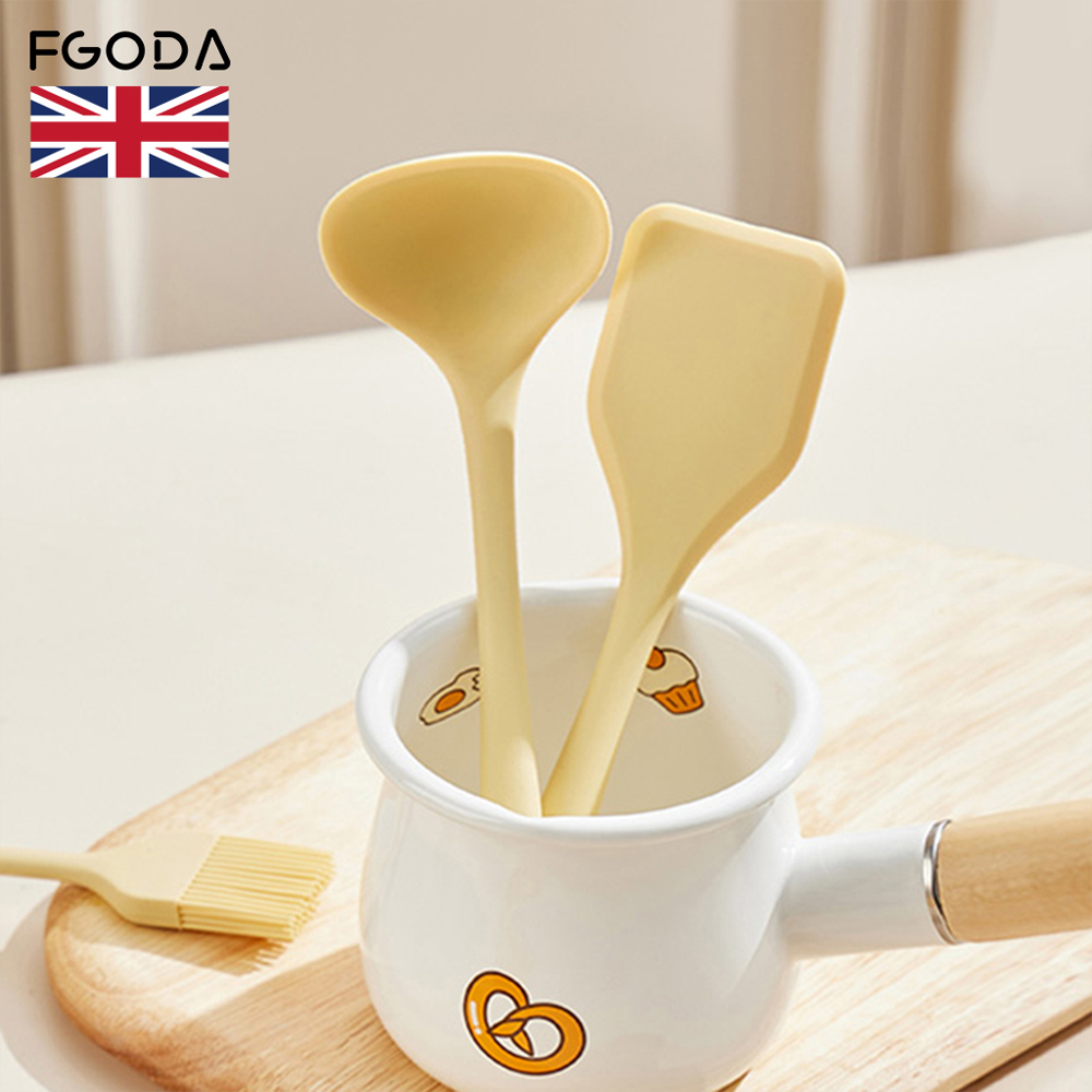 【英國 FGODA】耐熱矽膠迷你湯勺(湯匙/勺子/舀湯勺 ) - 全聯全電商