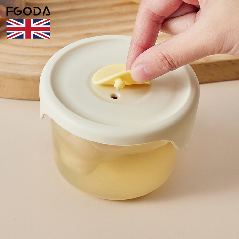 【英國 FGODA】便攜式多用途可微波醃菜保鮮盒-3入(水果保鮮盒/副食品保鮮盒/密封收納盒) - 全聯全電商