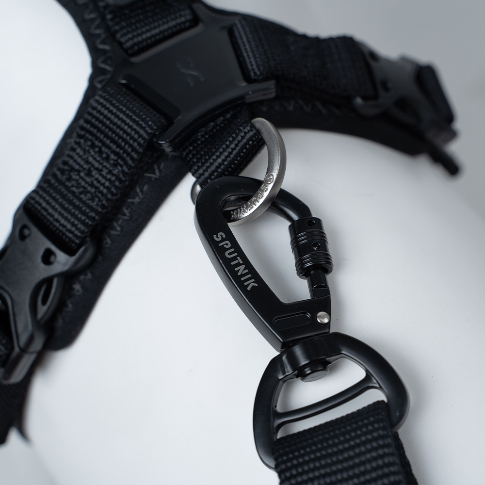 【SPUTNIK 斯普尼克】Ultra Explore︱變形牽繩 - M號(黑色/灰色) - 全聯全電商