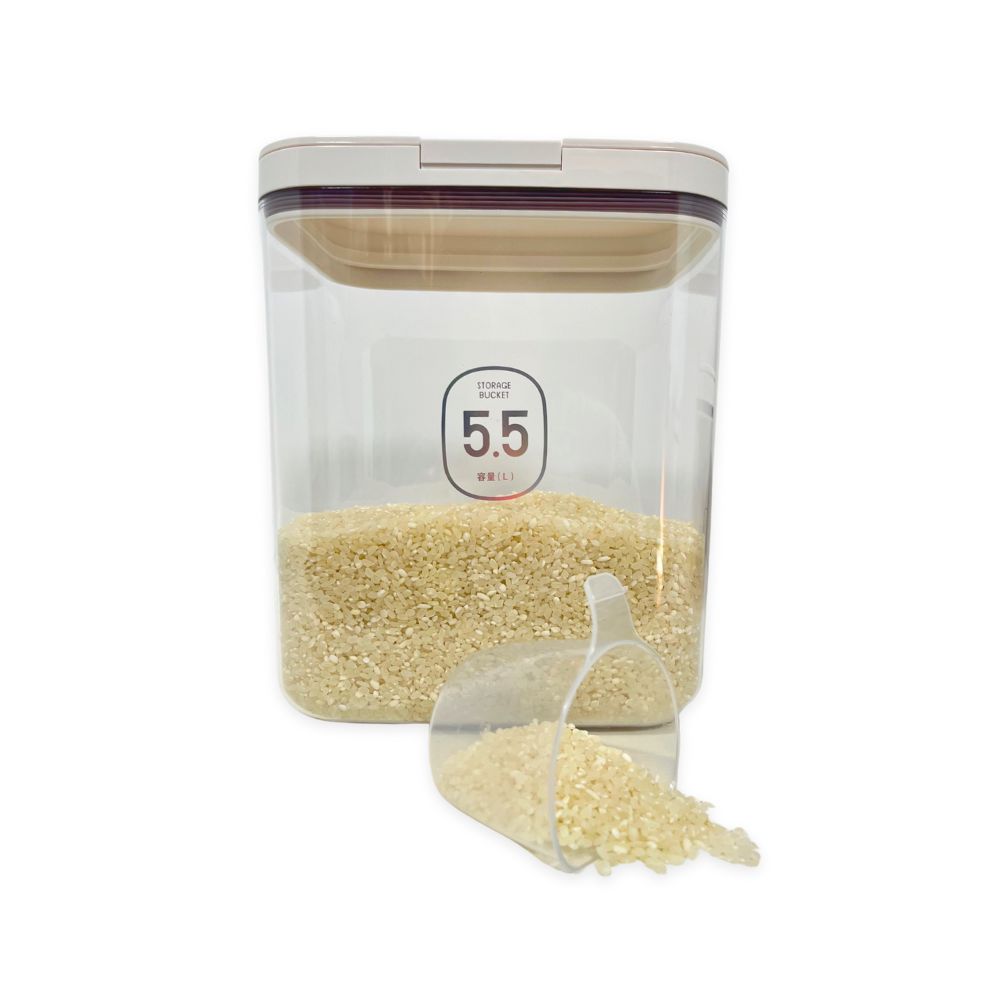 【Ogood】密封儲物容器贈量米杯(5.5L) - 全聯全電商